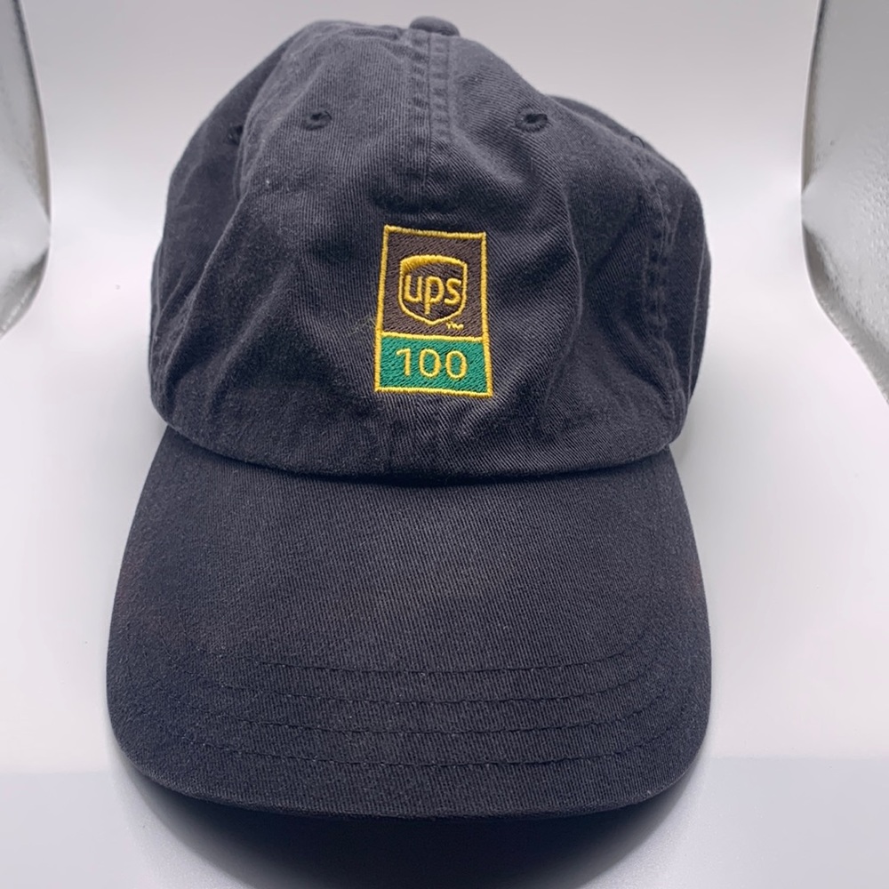 Rare Vintage 100th Anniversary Ups Lands’ End Hat Bla… - Gem